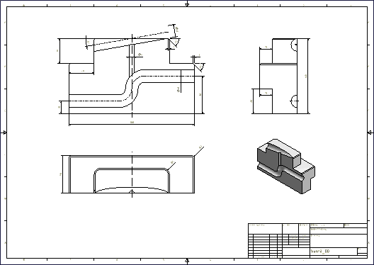 Software: CAD - Tutorial - Formstabilitaet - Zeichnungsansichten ... Software: CAD - Tutorial - Formstabilitaet - Zeichnungsansichten ...