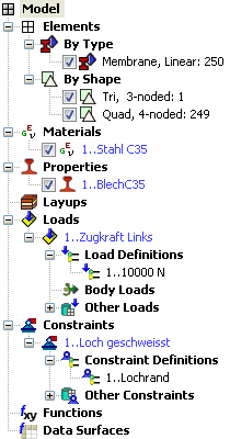 Software: FEM - Tutorial - FEM-Prozess - Load und Constraint – OptiYummy