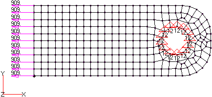 Datei:Software FEM - Tutorial - FEM-Prozess - Load und Constrain - netz ...