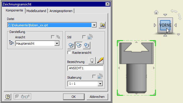 Datei:Software CAD - Tutorial - Bauteil - zeichnungsansichten ... Datei:Software CAD - Tutorial - Bauteil - zeichnungsansichten ...
